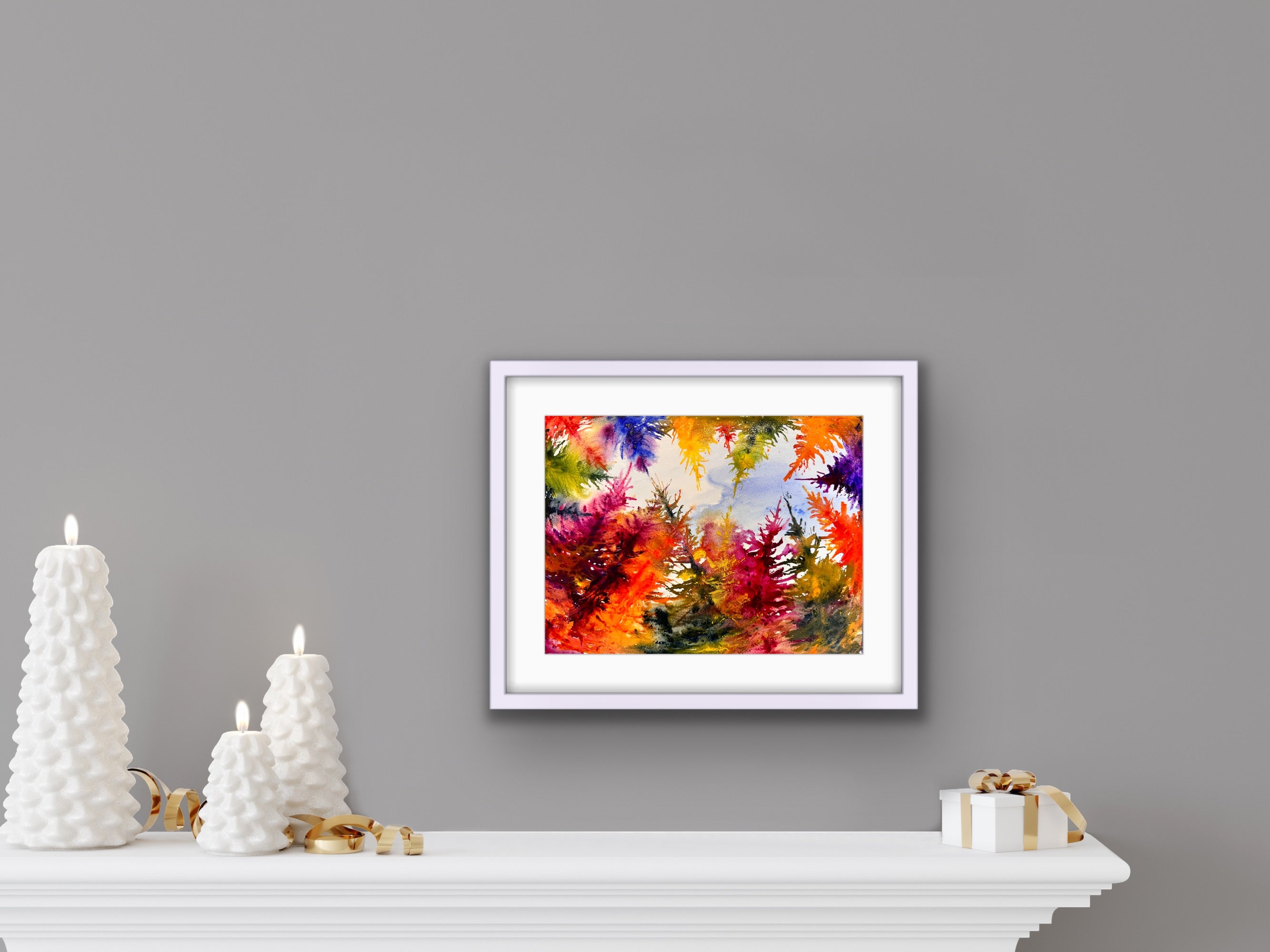 Modern Watercolors Paintings for Sale - MV Checa Art